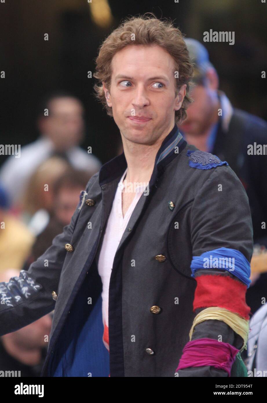 New York City 06-27-08, Chris Martin and Coldplay on NBC today show ...
