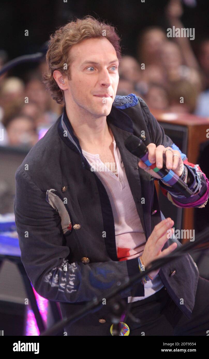 New York City 06-27-08, Chris Martin and Coldplay on NBC today show ...