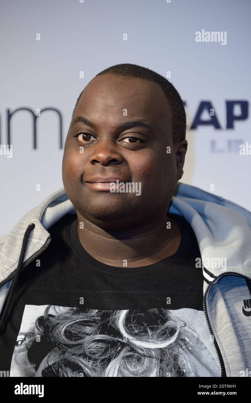 Issa Doumbia attending the premiere of 'Captain America The Winter ...