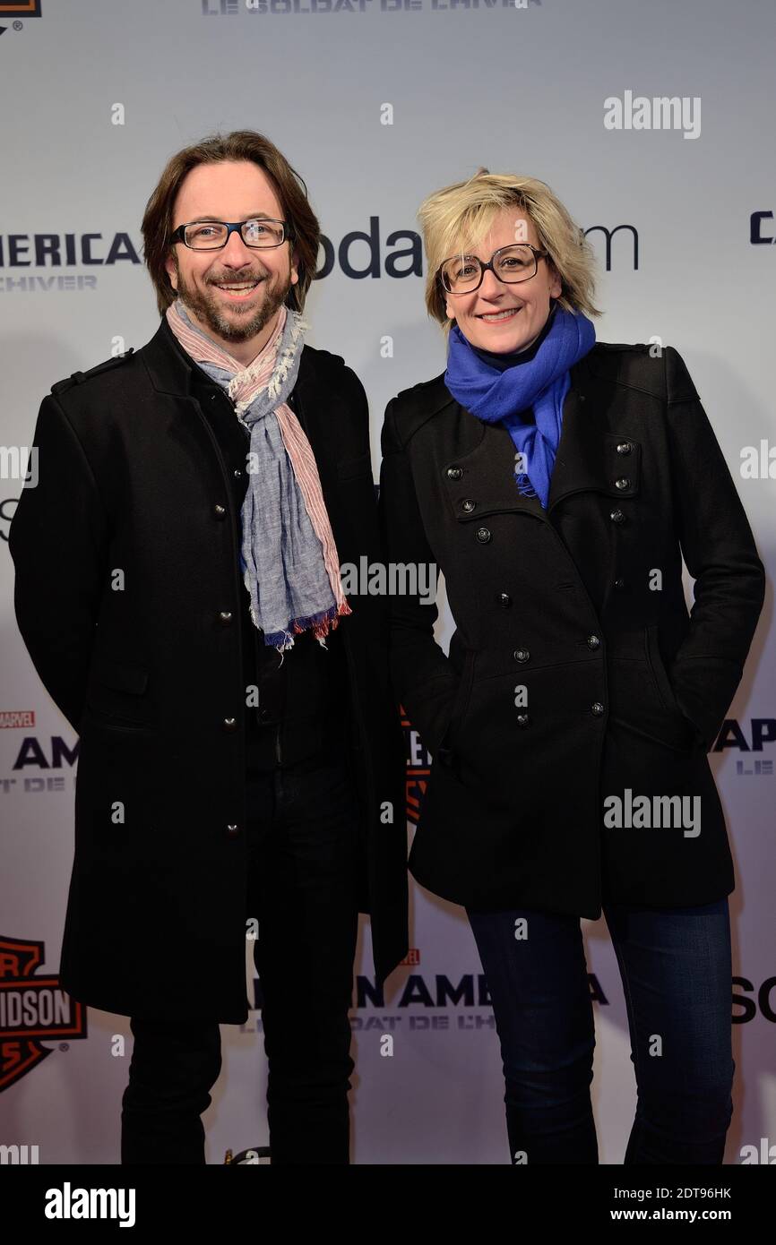Alex Jaffrey attending the premiere of 'Captain America The Winter ...