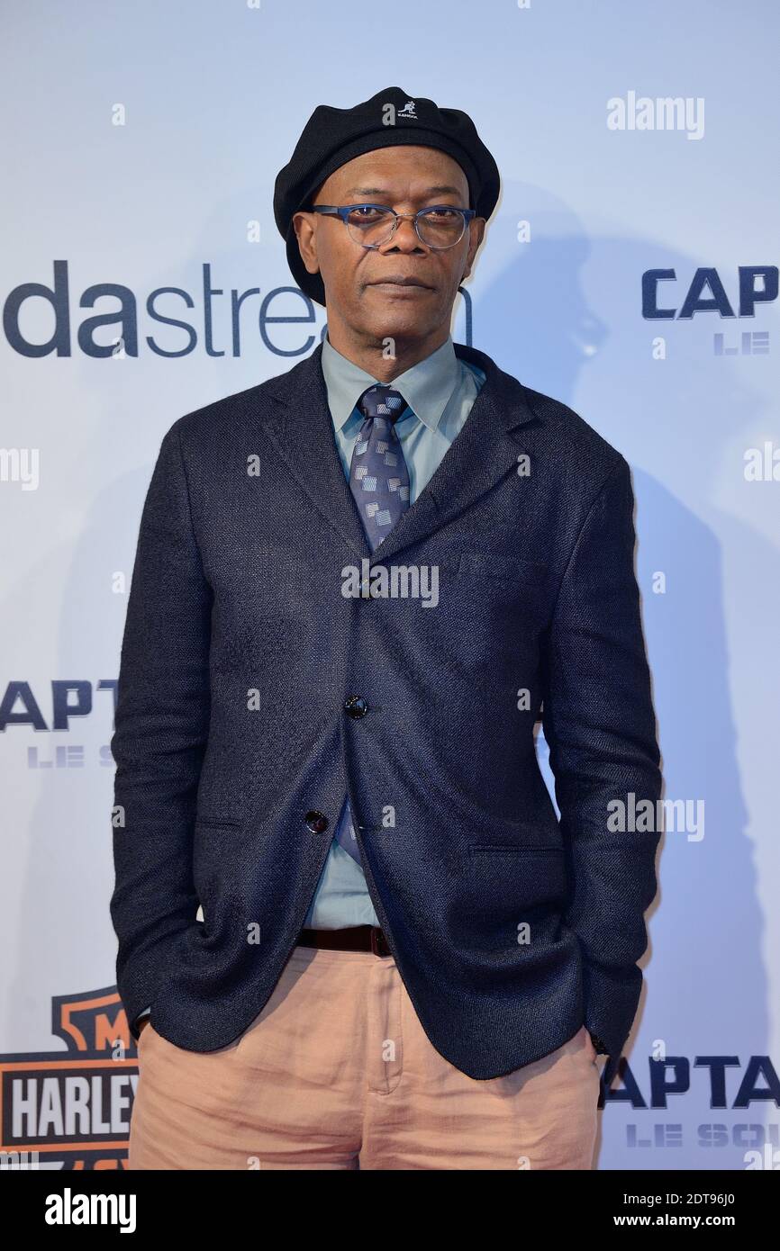 Samuel L. Jackson attending the premiere of 'Captain America The Winter ...