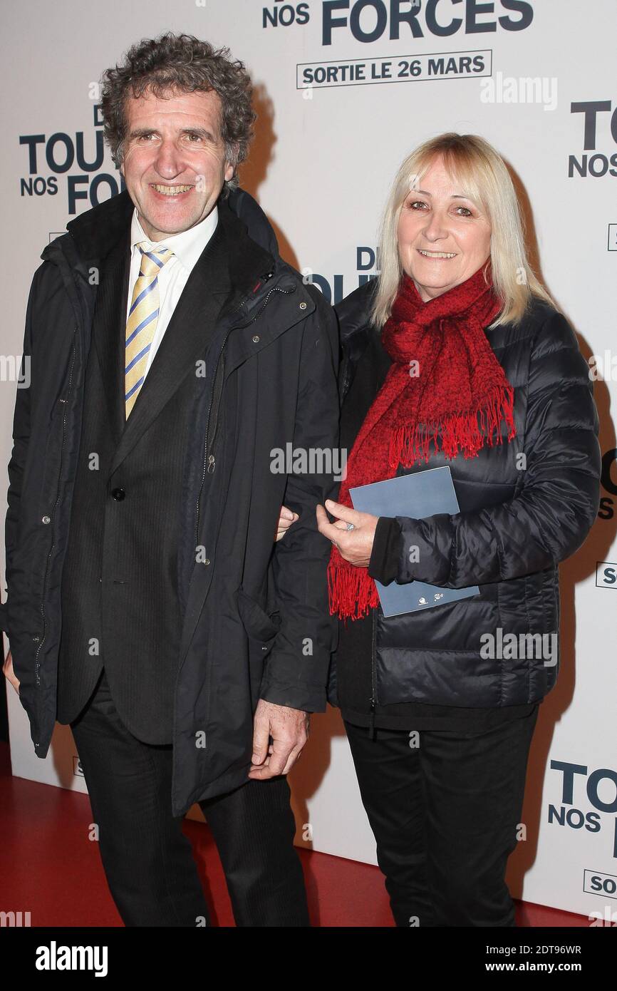 Gerard Leclerc attending the premiere of 'De Toutes Nos Forces' held at ...