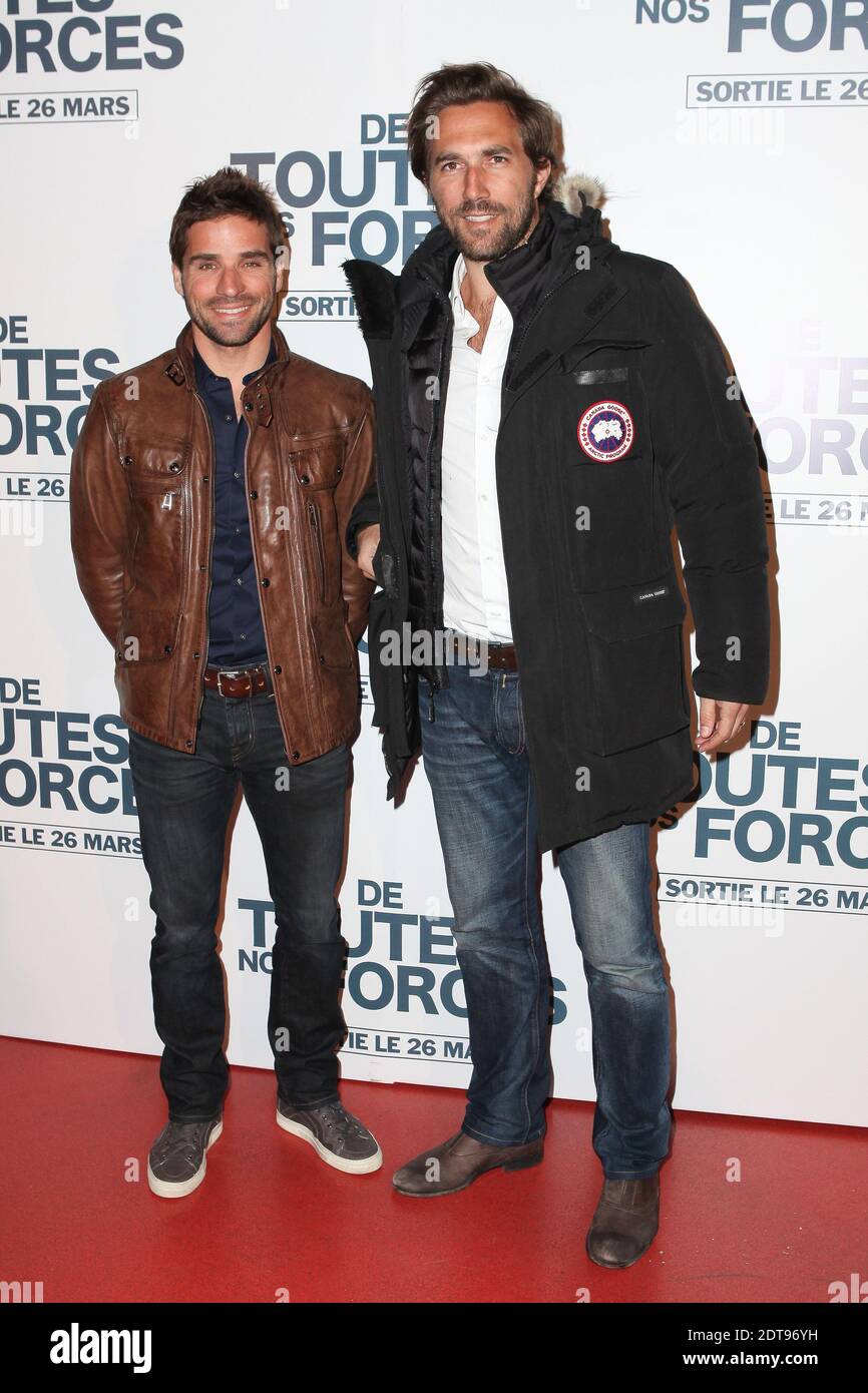 Arnaud Clément and Arnaud Di Pascale attending the premiere of 'De ...