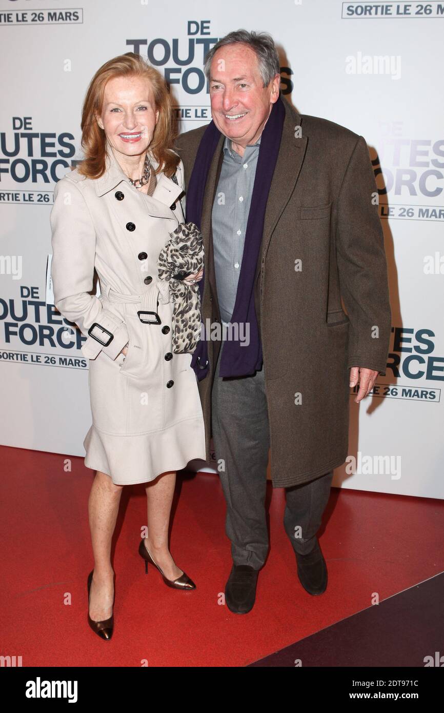 Gerard Houlier attending the premiere of 'De Toutes Nos Forces' held at ...