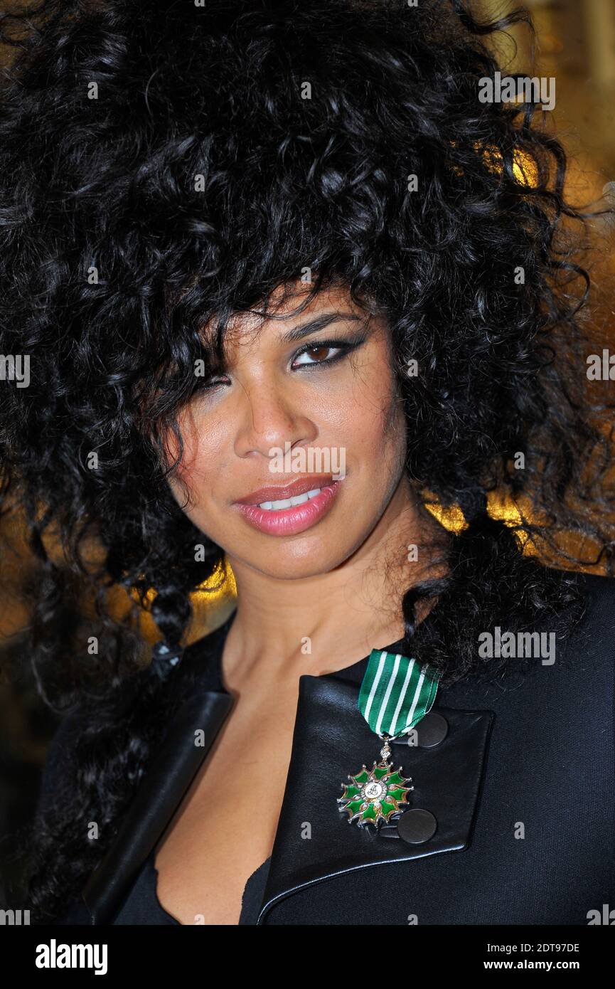 Sofia Samaha with Shaka Ponk a band of electro-rock French are ...