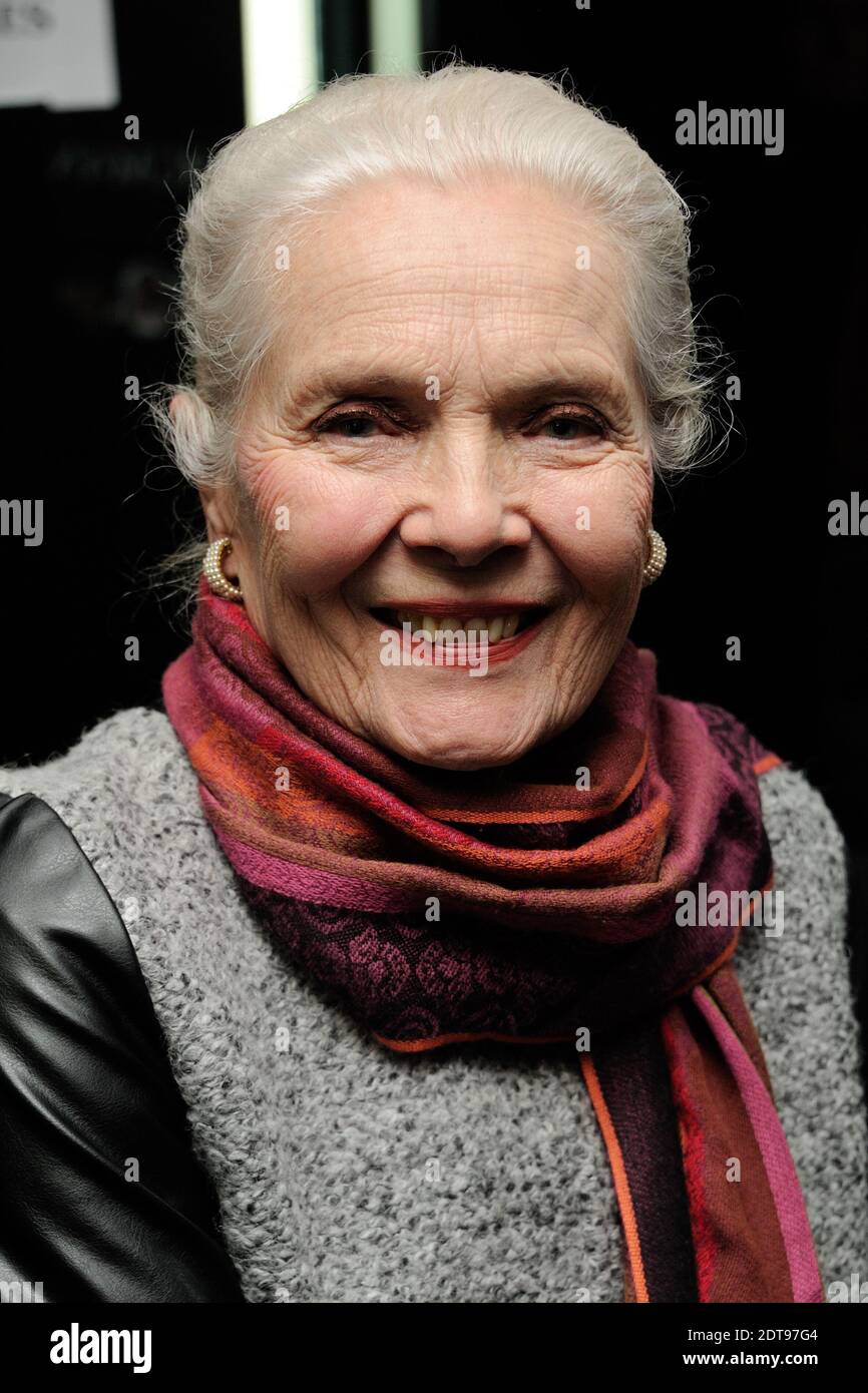 Corinne Marchand attending the premiere of 'Cleo De 5 A 7' held at Le Champollion in Paris ...