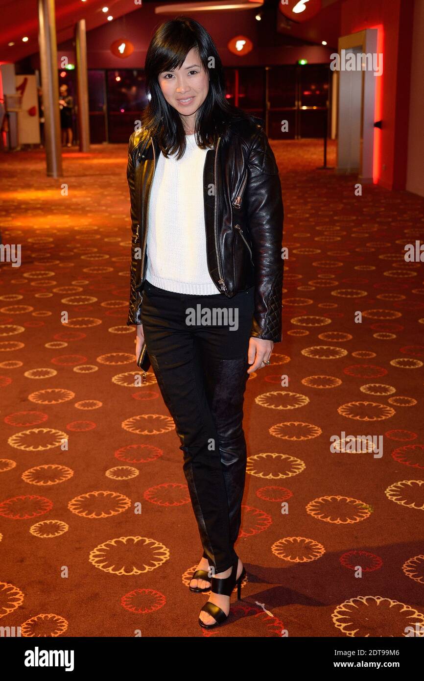 Linh-Dan Pham poses before the screening of Le Vieux Qui Ne Voulait Pas ...