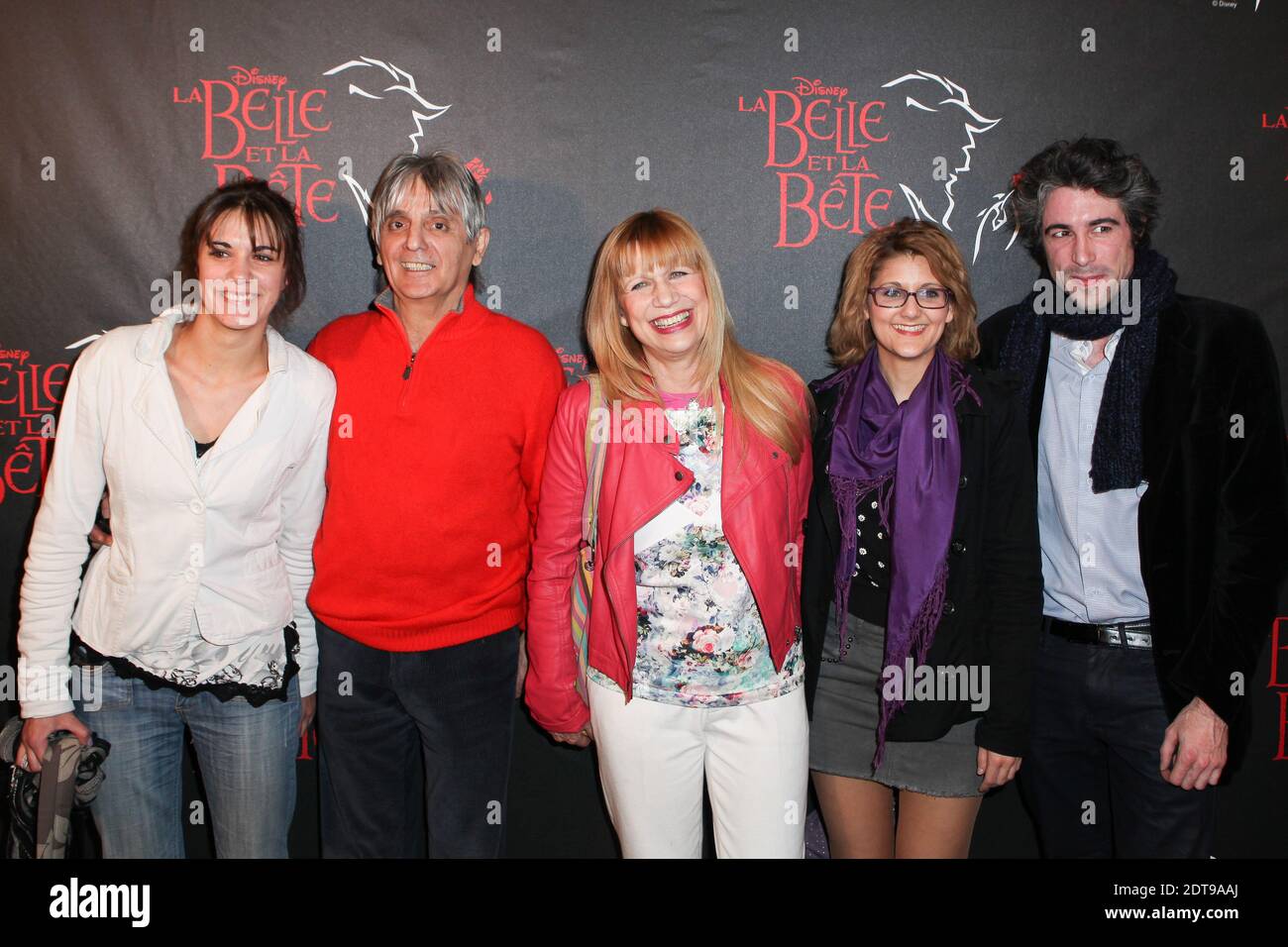Stone, her husband Mario d'Alba and their Children attending the ...