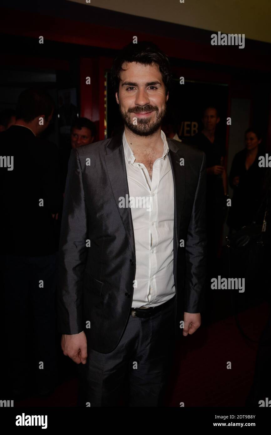 Exclusive - Simon Astier attending the Web Comedy awards held at Bobino ...