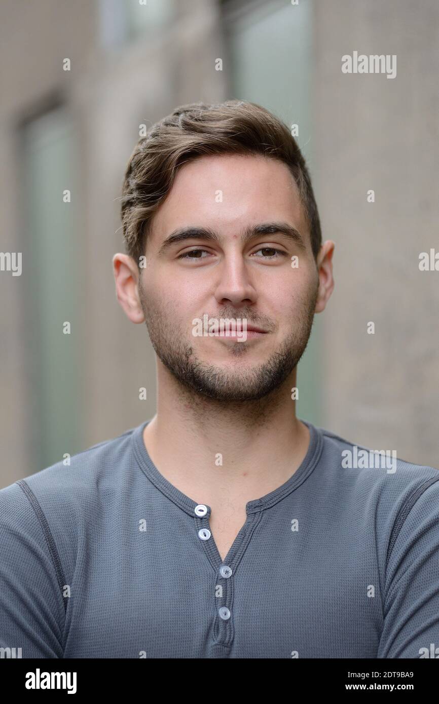 P.J. Boudousque poses as part of Festival 2 Valenciennes in ...