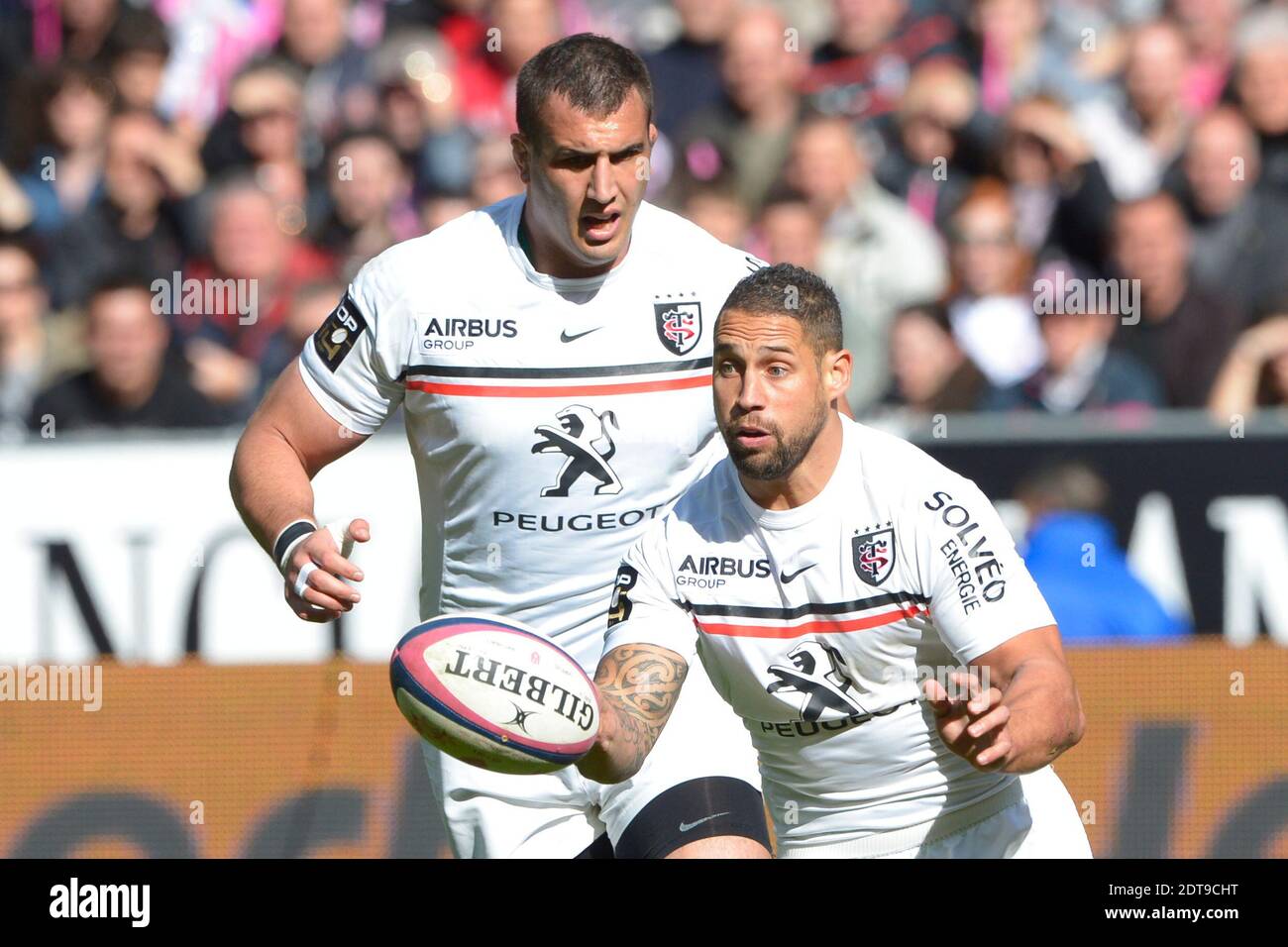 Toulouse's Luke McAlister during the Top 14 Rugby match, Stade Francais ...