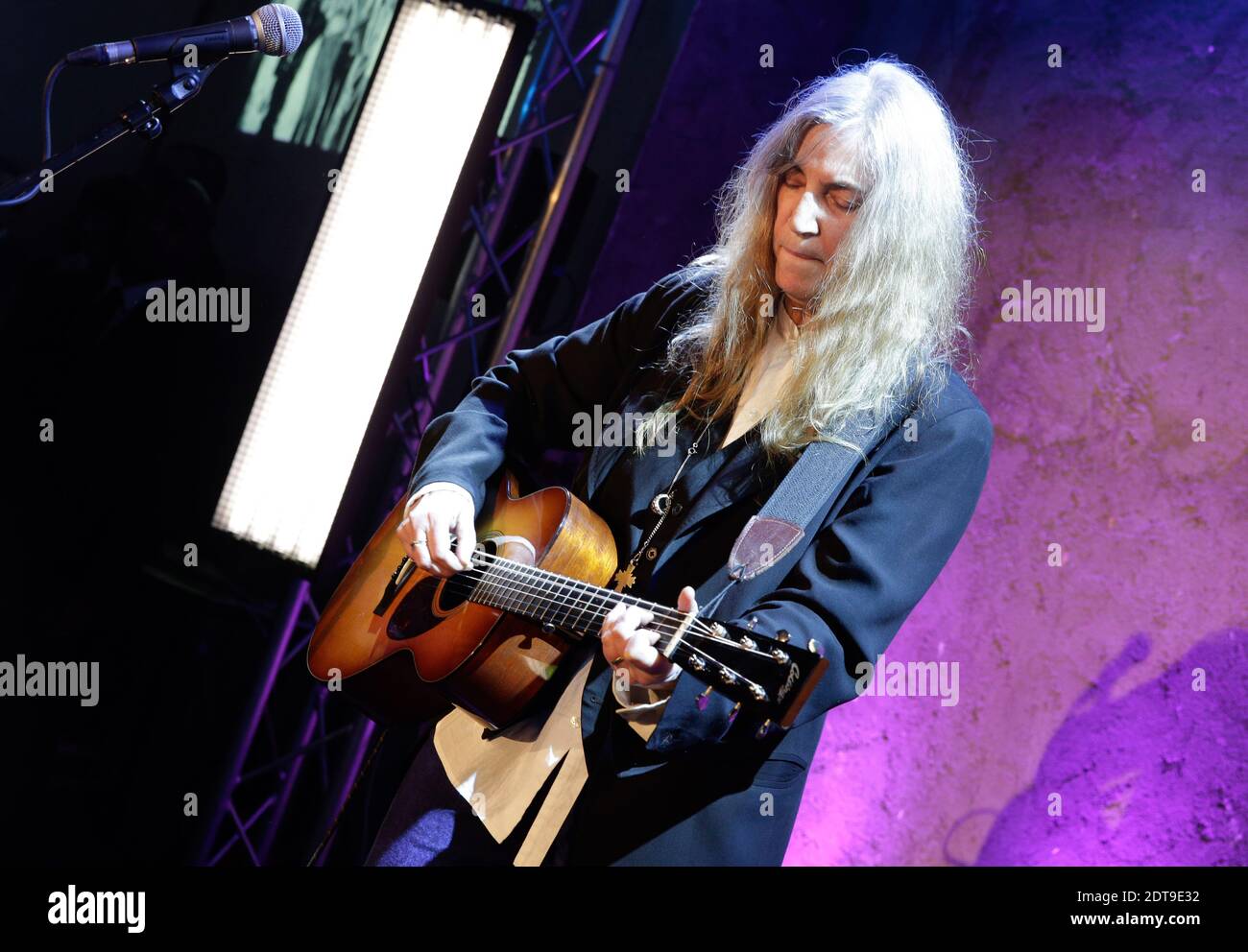 Patti Smith performing at 'Aurel-BGC' party for preview of the ...