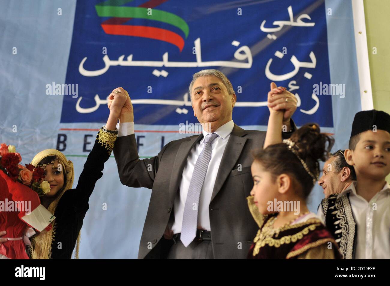 Ali Benflis, former prime minister of Algeria and candidate of the ...
