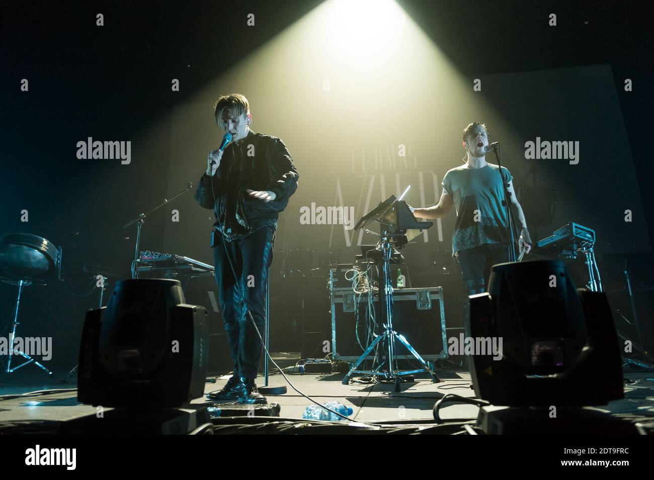 Thomas Azier perfoms in concert in Geneva, Switzerland on Febuary 22 ...