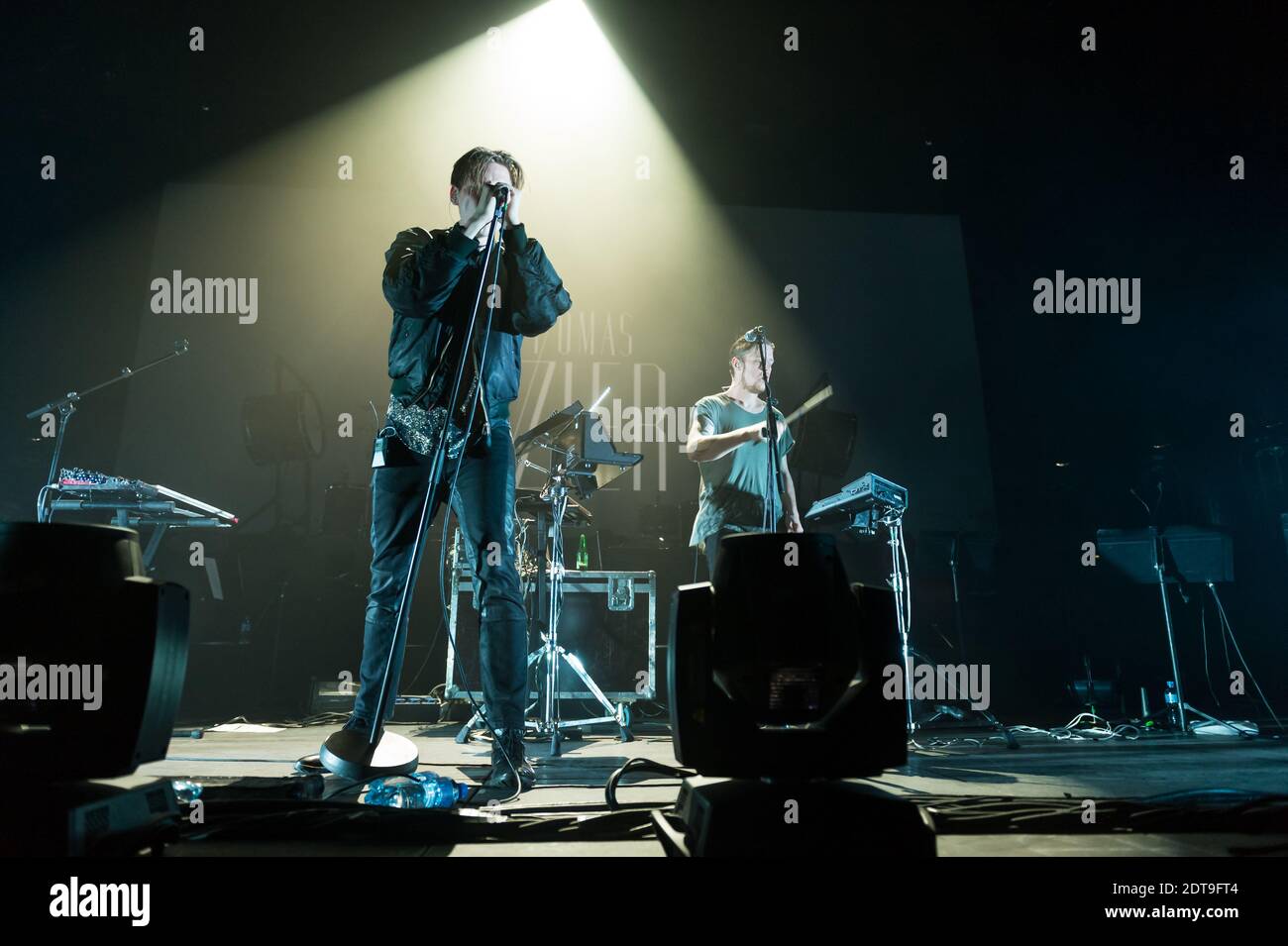 Thomas Azier perfoms in concert in Geneva, Switzerland on Febuary 22 ...