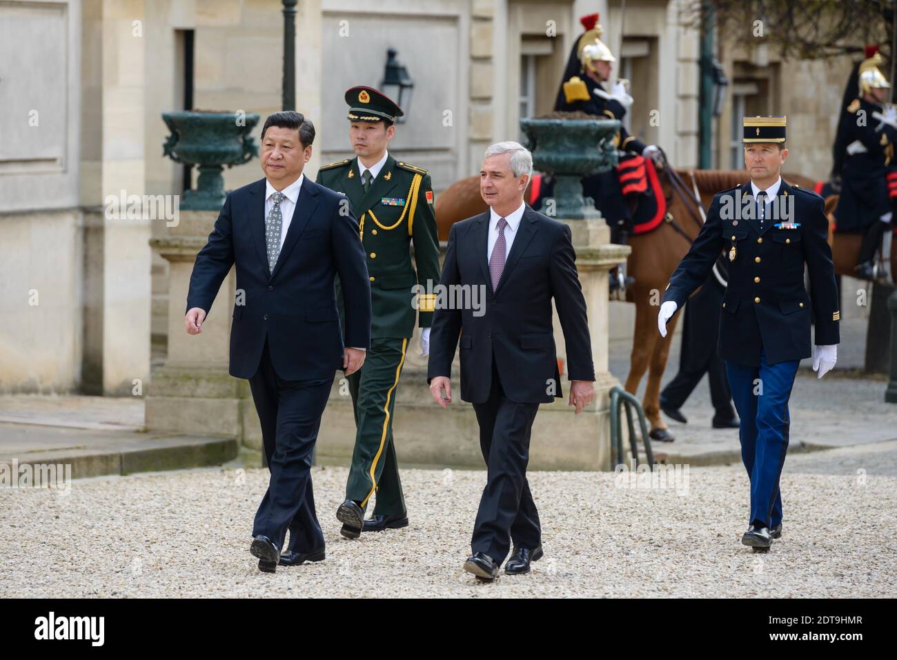 French National Assembly President Claude Bartolone welcomes Chinese ...