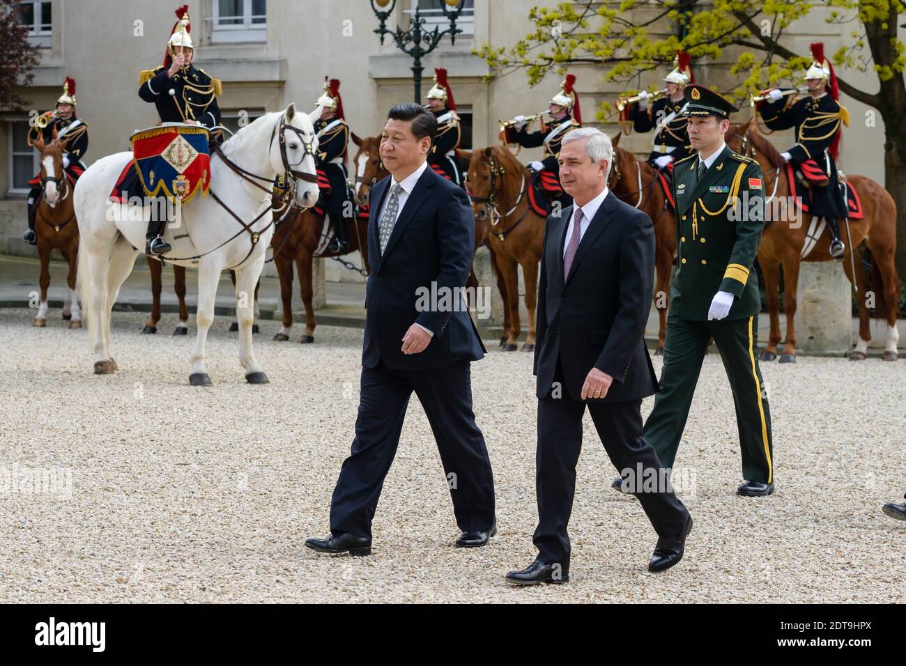 French National Assembly President Claude Bartolone welcomes Chinese ...