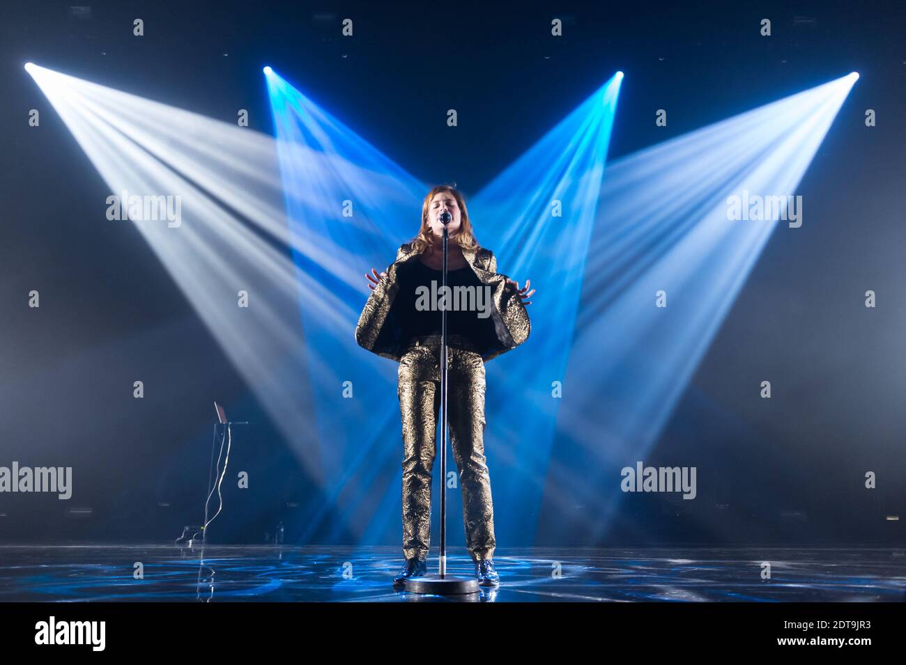 Christine And The Queens perfoms in concert in Geneva, Switzerland on ...