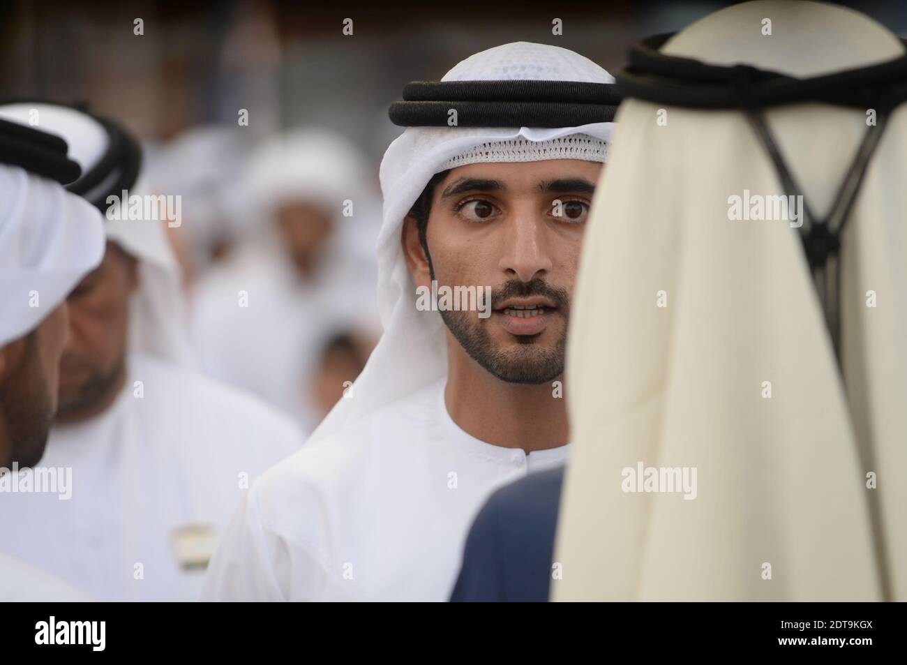 Dubai's ruler's son Sheikh Hamdan Bin Mohammed Al Maktoum attends the ...