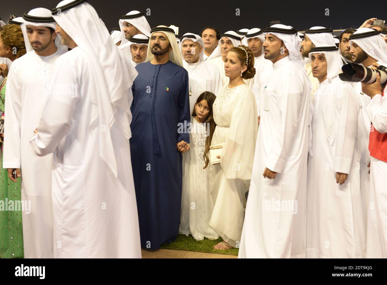 Dubai's ruler Sheikh Mohammed Bin Rashed Al Maktoum, his wife Princess ...