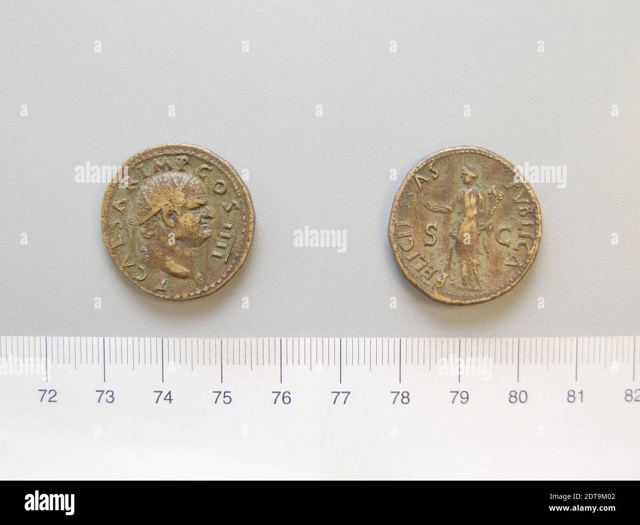 Ruler: Vespasian, Emperor of Rome, A.D. 9–79, ruled 69–79, Mint: Rome ...