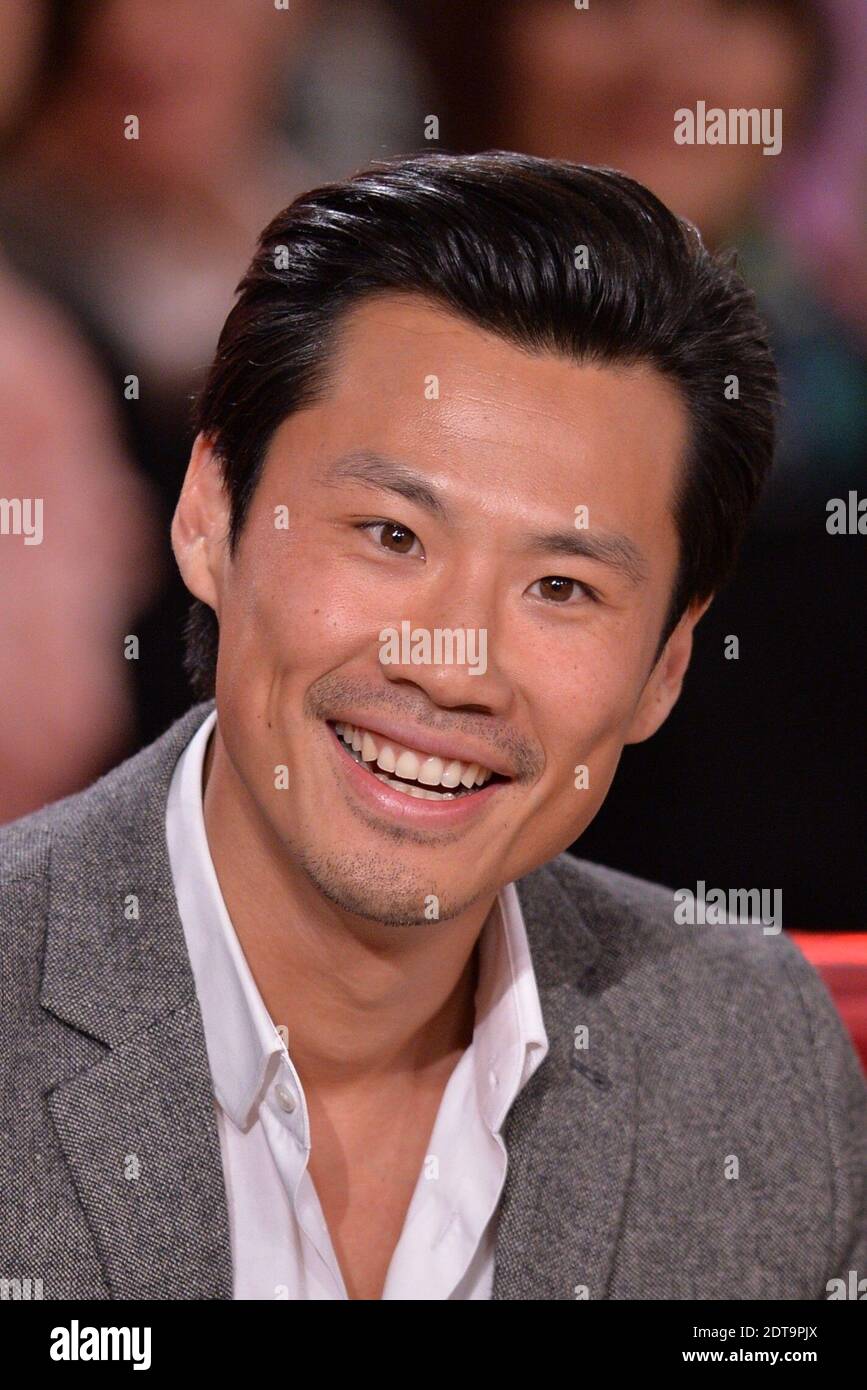 Frederic Chau at the taping of Vivement Dimanche in Paris, France ...