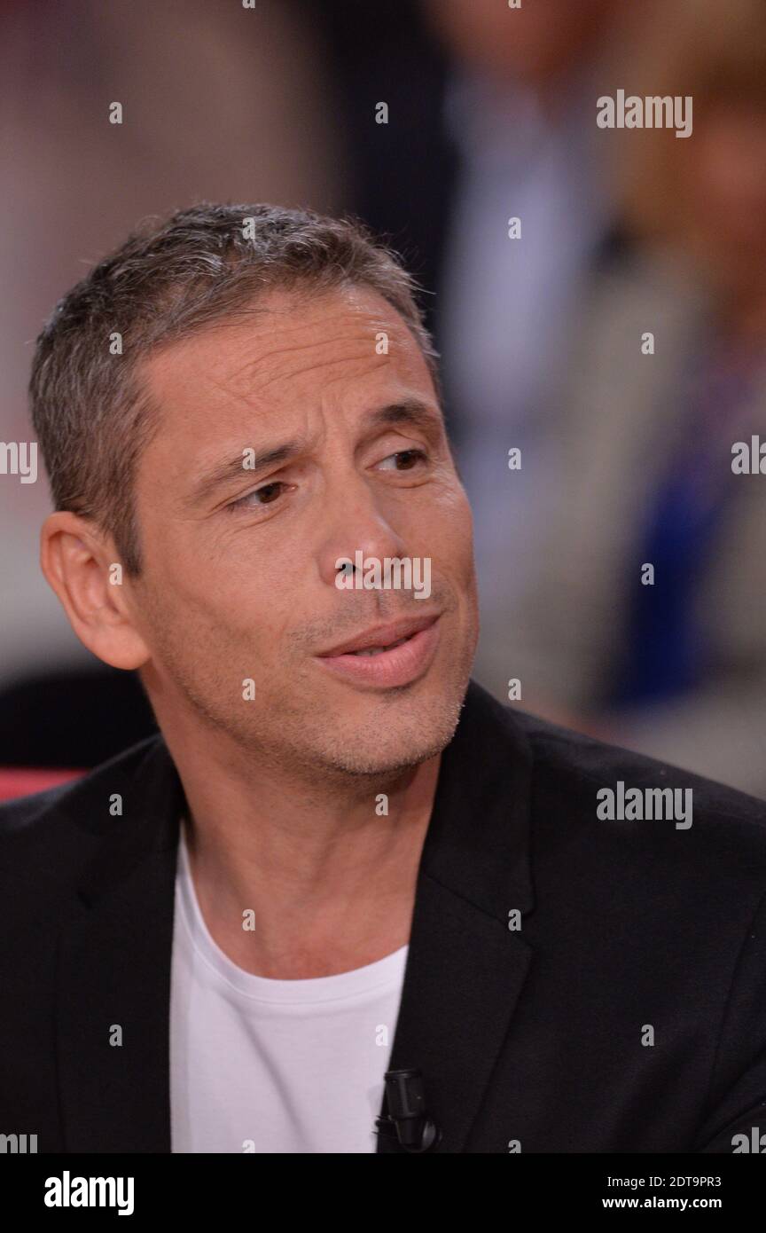 Medi Sadoun at the taping of Vivement Dimanche in Paris, France, March ...