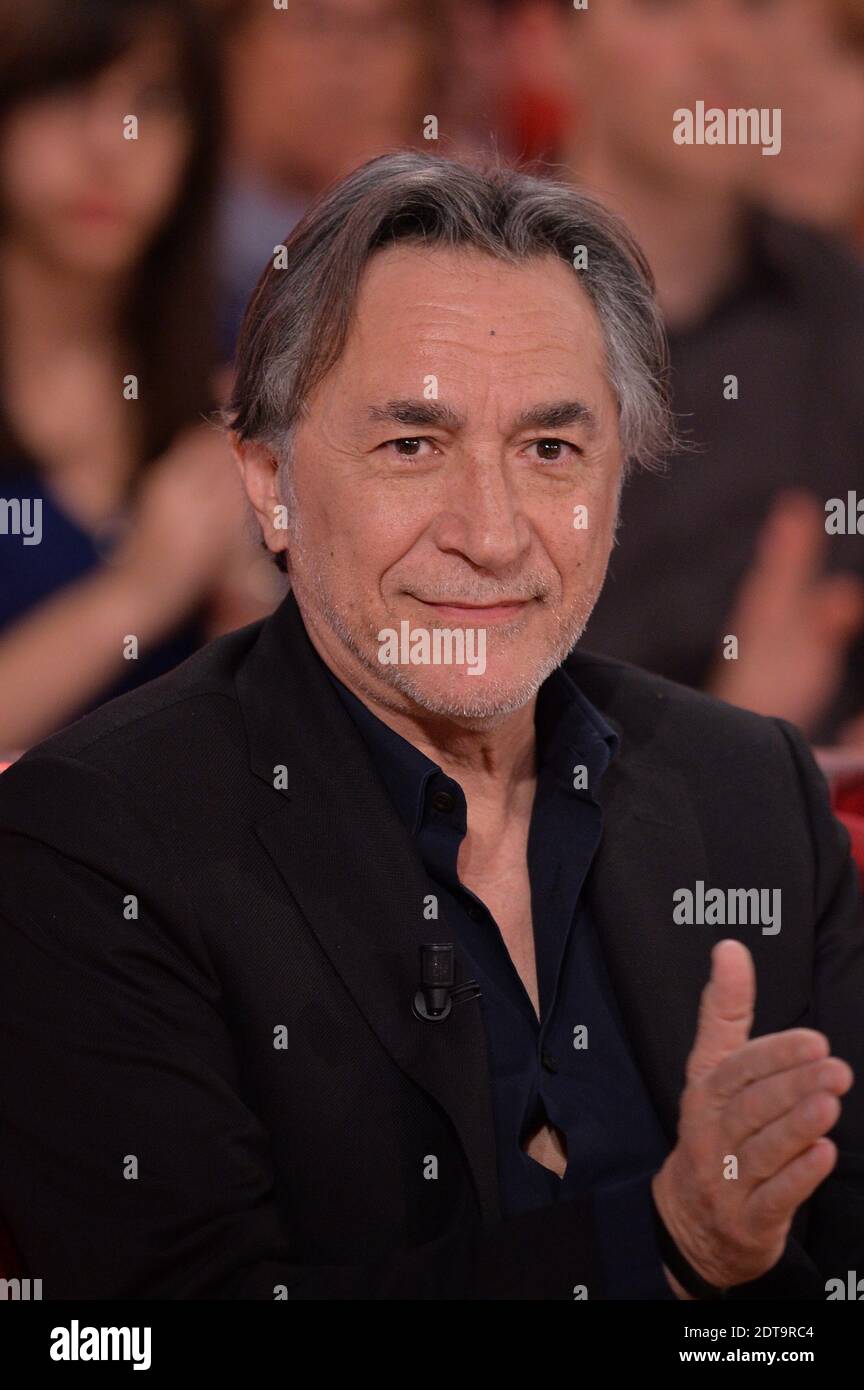 Richard Berry at the taping of Vivement Dimanche in Paris, France ...