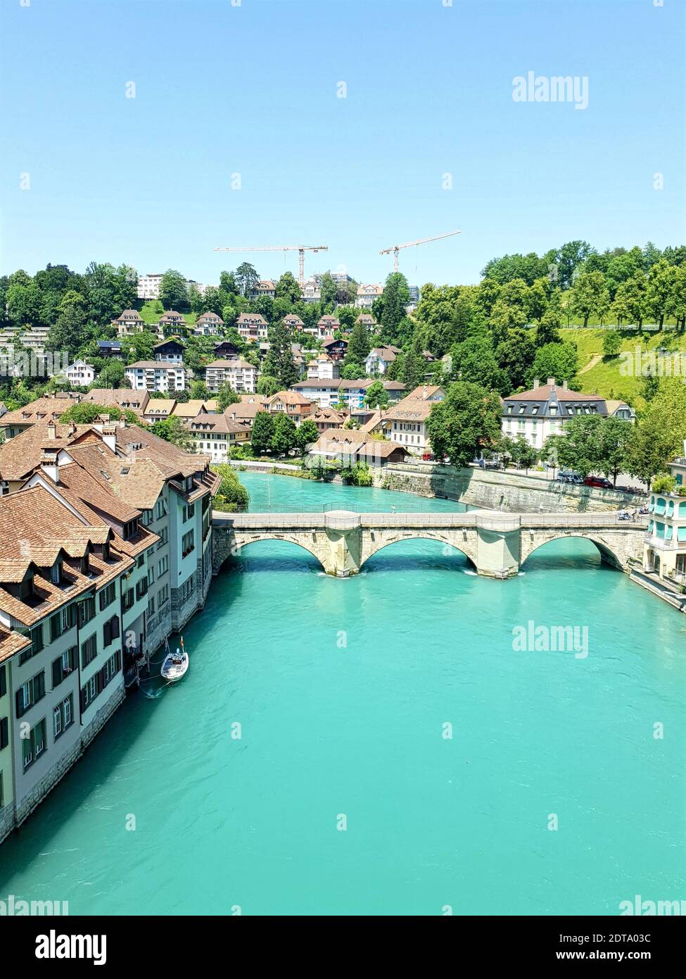 Bern river swimming hi-res stock photography and images - Alamy