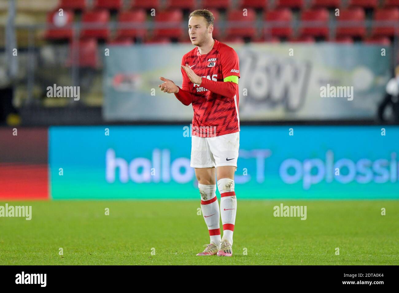 ALKMAAR, NETHERLANDS - DECEMBER 20: Teun Koopmeiners of AZ Alkmaar ...