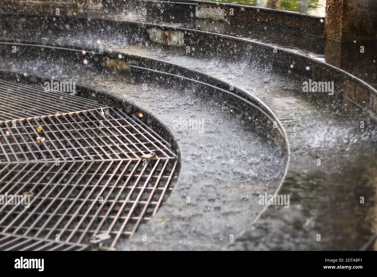 Rain steps hi-res stock photography and images - Alamy