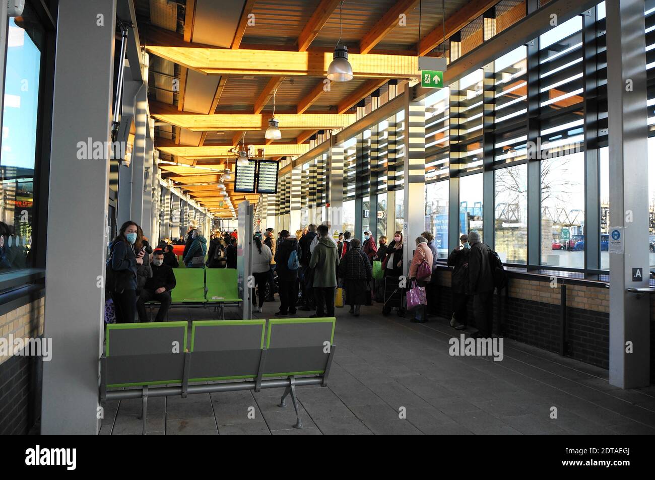 Modern bus station interior hi-res stock photography and images - Alamy