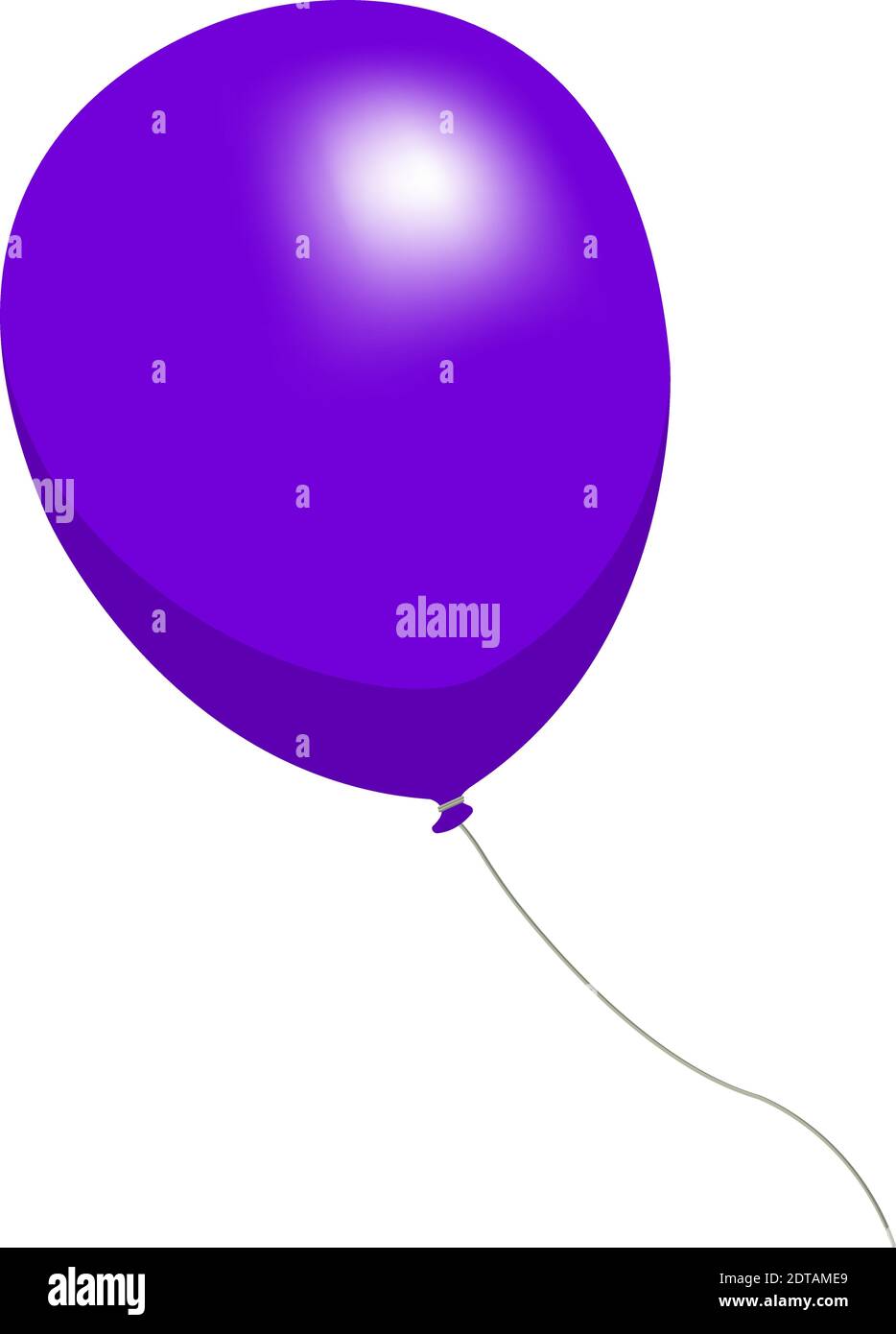 Helium balloon vector vectors hi-res stock photography and images - Alamy