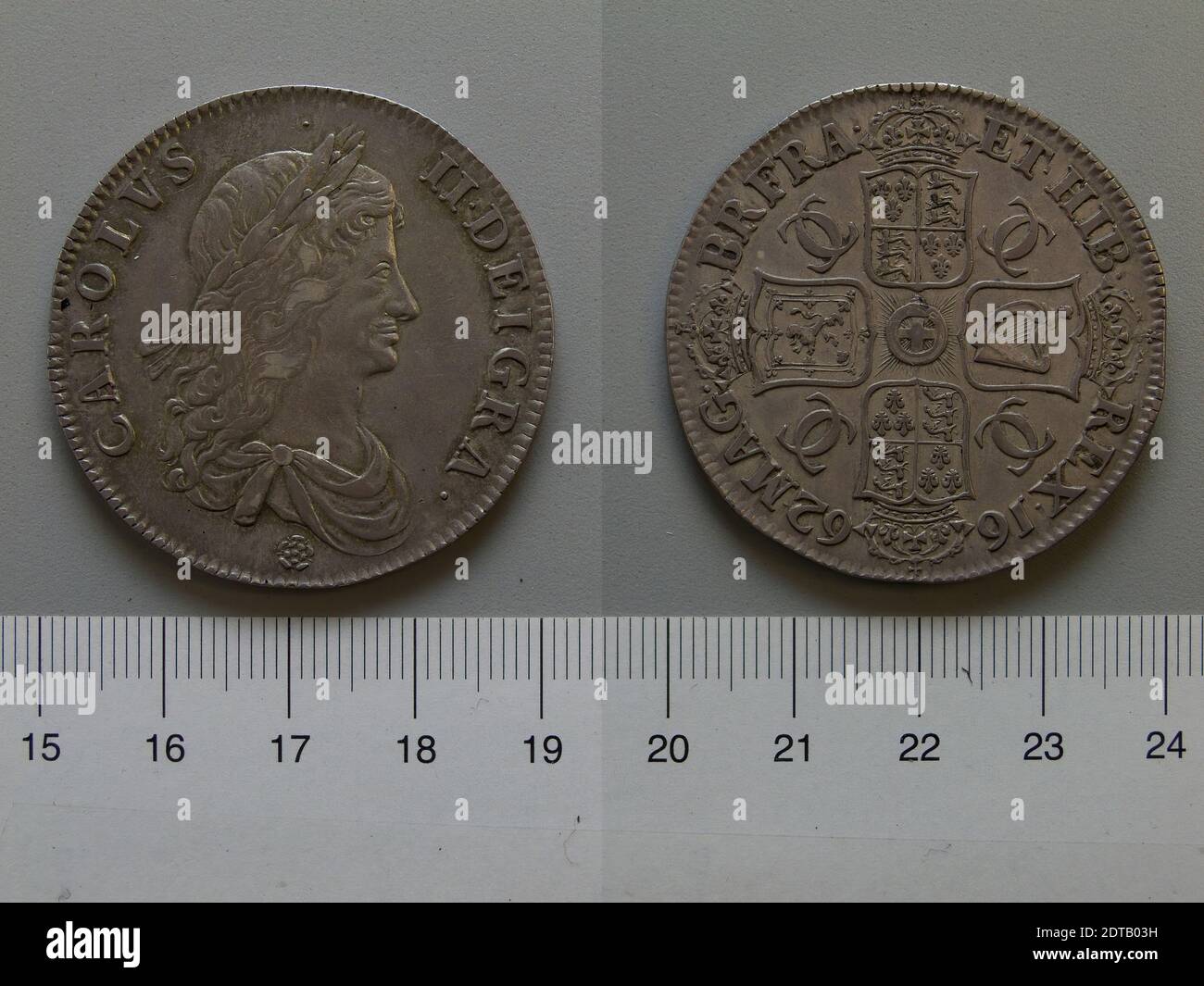 Ruler: Charles II, King of England and Scotland, British, 1630–1685 ...