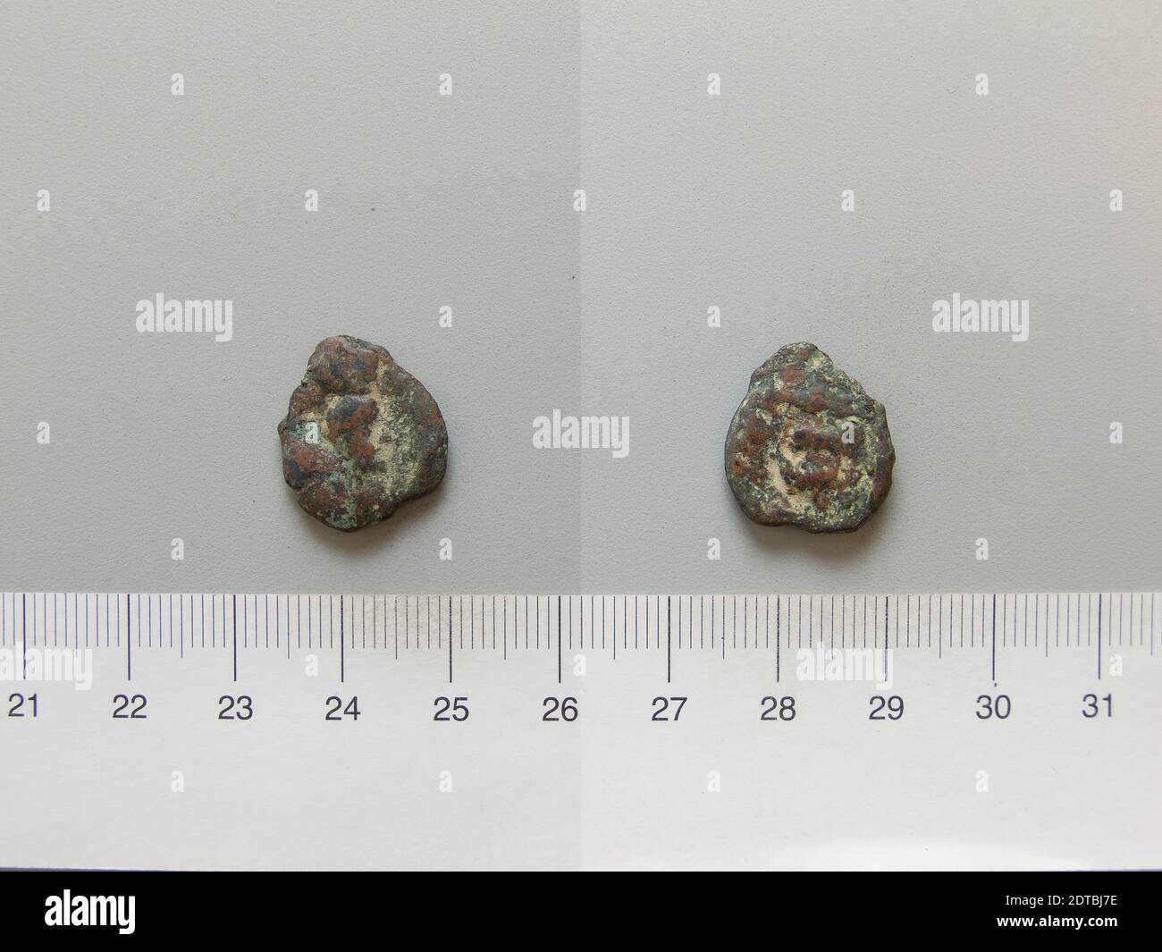 Mint: Persia, Coin from Persia, 3rd–6th century A.D., Copper, 2.86 g ...