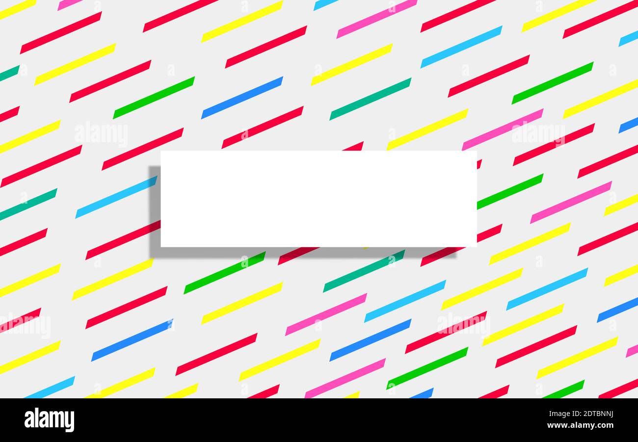 white tag on the colorful texture background Stock Vector Image & Art ...