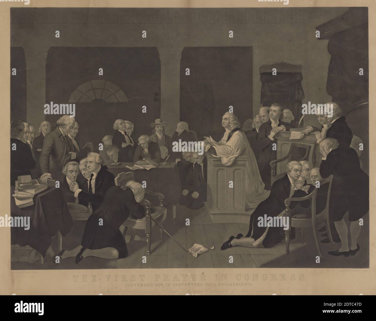 The first prayer in congress hi-res stock photography and images - Alamy