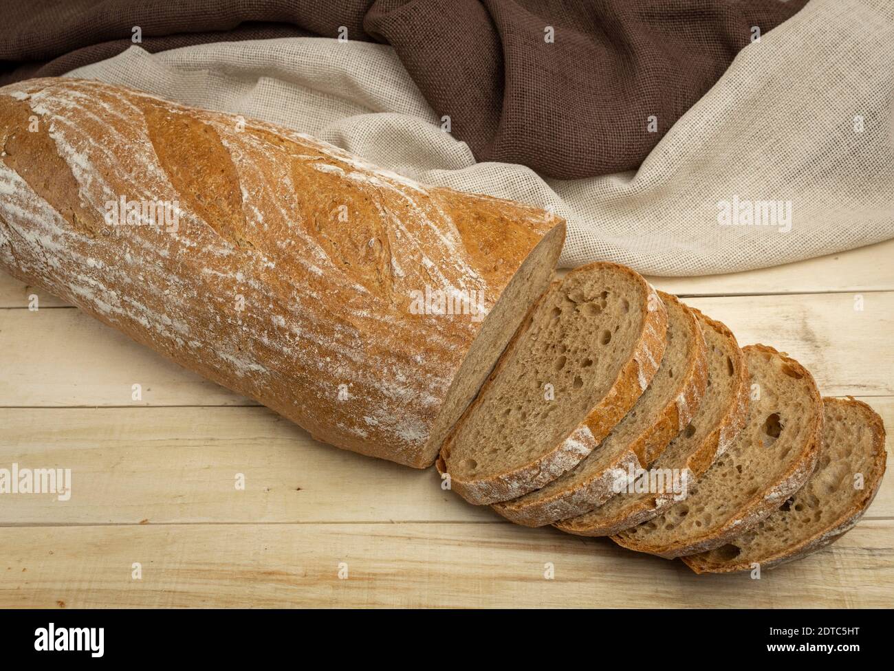 Old-fashioned homemade bread Stock Photo - Alamy
