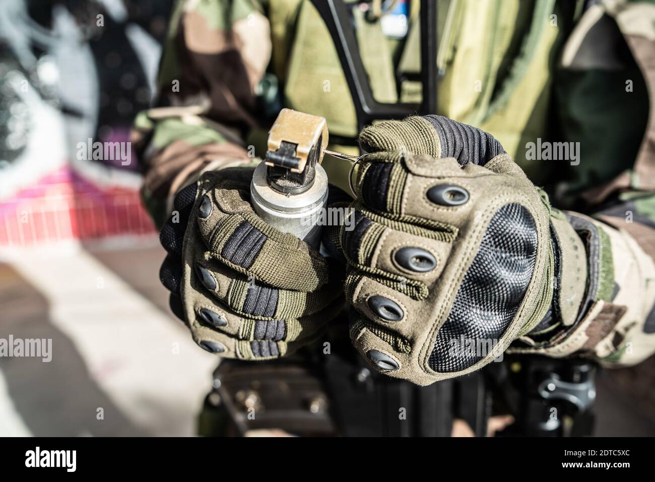Holding grenade hi-res stock photography and images - Alamy