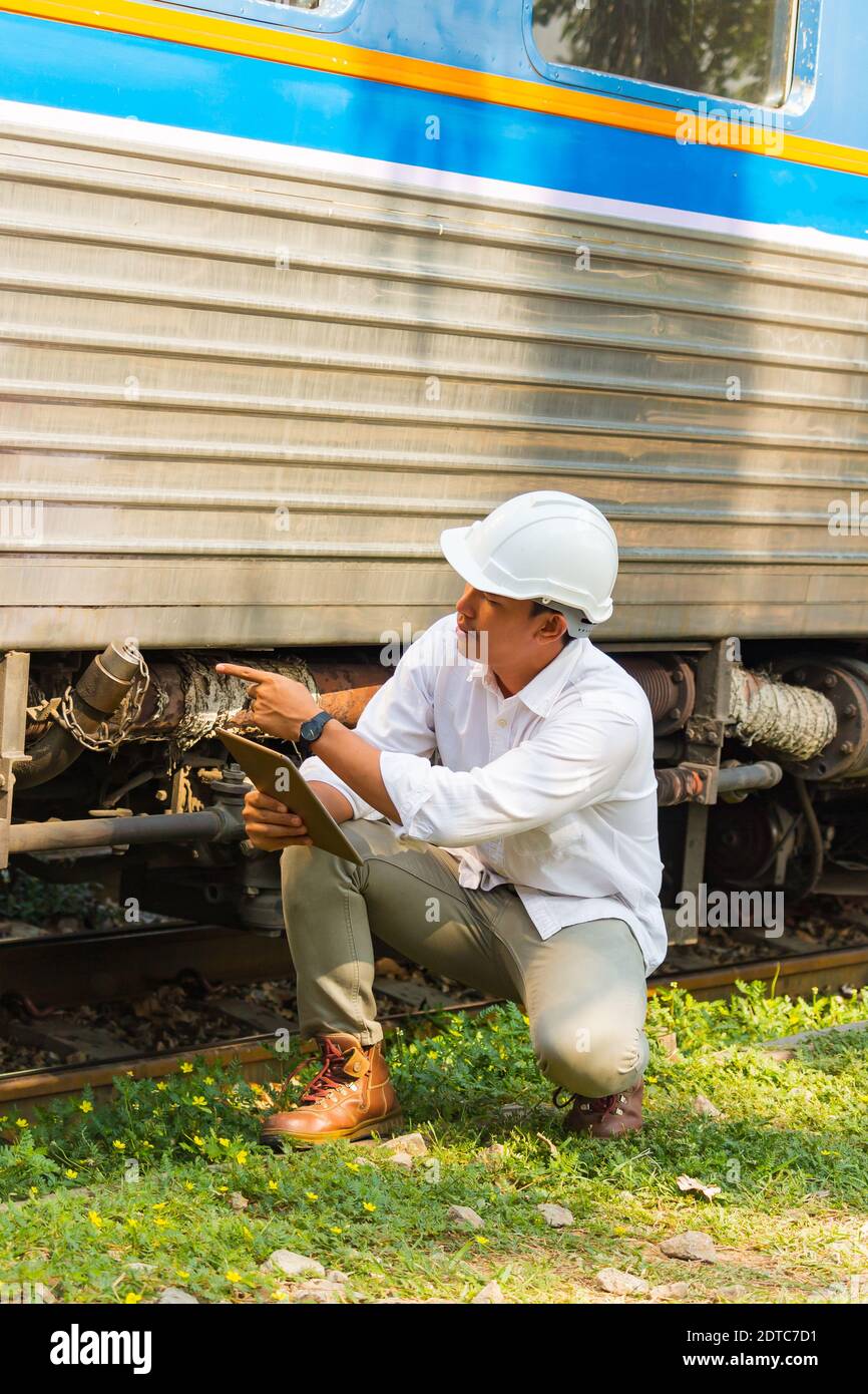 Young engineer train hi-res stock photography and images - Alamy