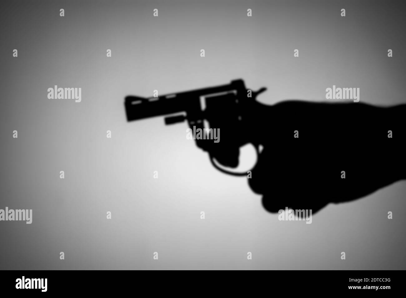 Gun hand shadow hi-res stock photography and images - Alamy