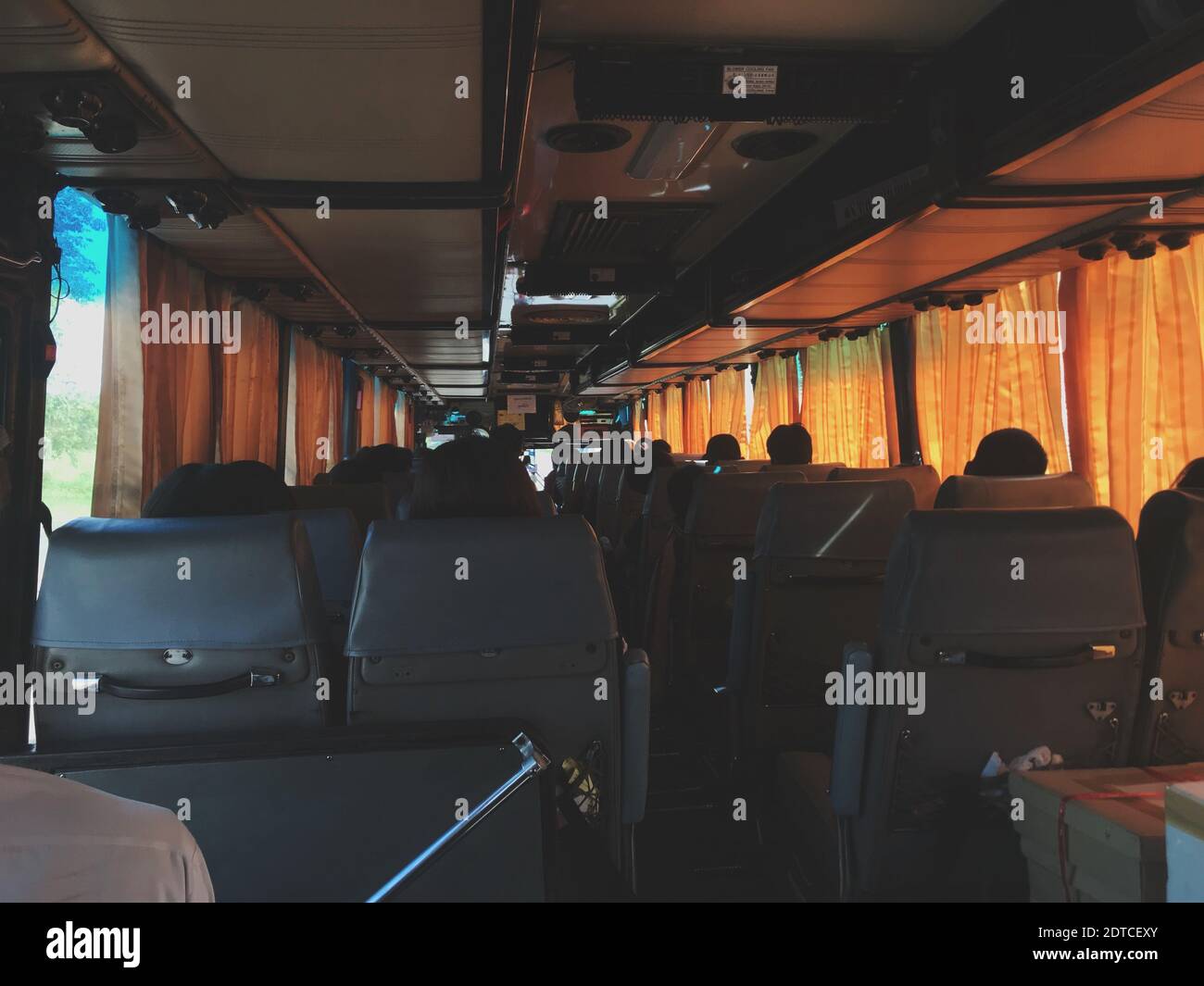 Bus ceiling view hi-res stock photography and images - Alamy