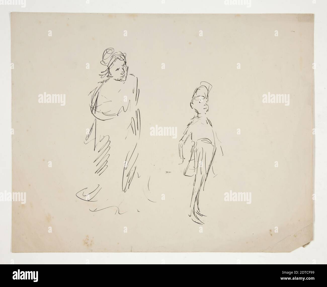 Artist: Edwin Austin Abbey, American, 1852–1911, M.A., 1897, Woman and ...