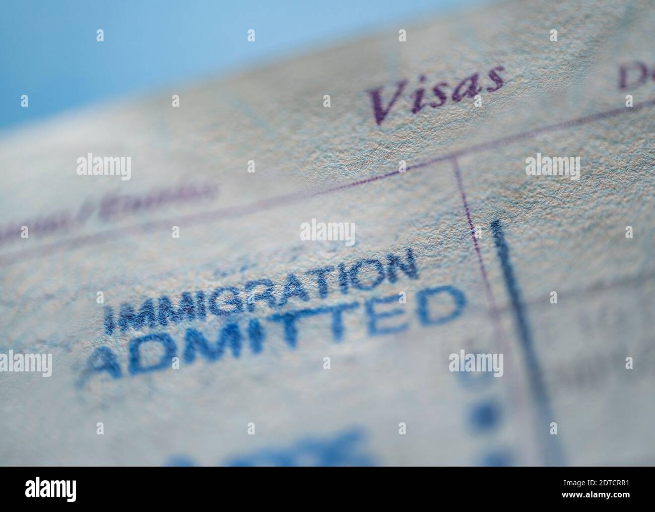 Immigration paper hi-res stock photography and images - Alamy