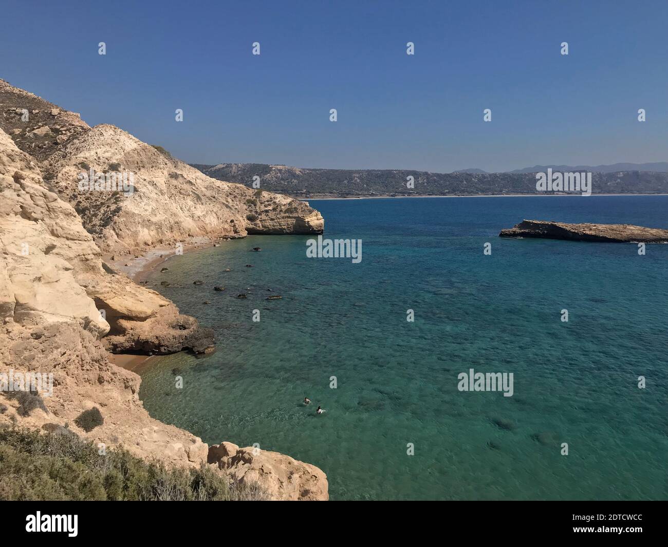 Monolithos rhodes beach hi-res stock photography and images - Alamy