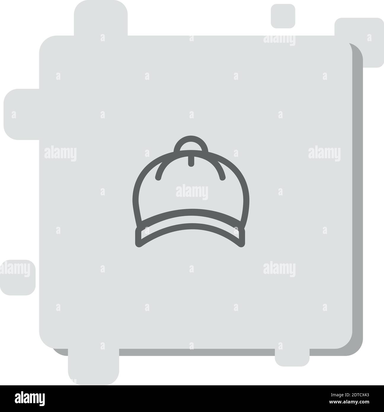 baby hat vector icon modern simple vector illustration Stock Vector ...