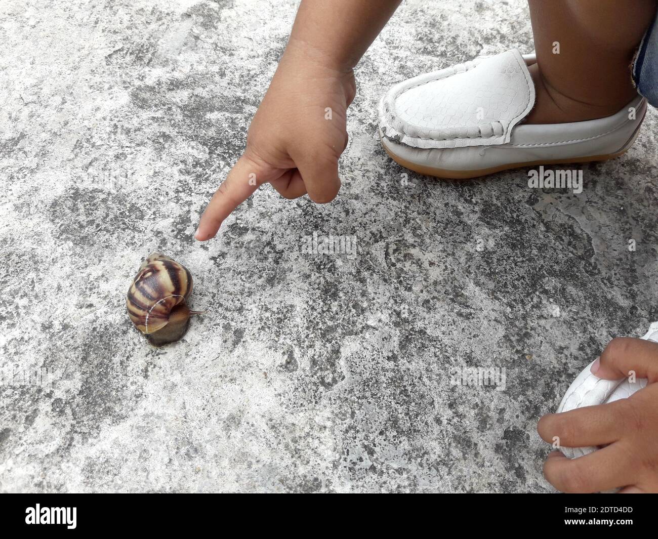 Pointing one foot hi-res stock photography and images - Alamy