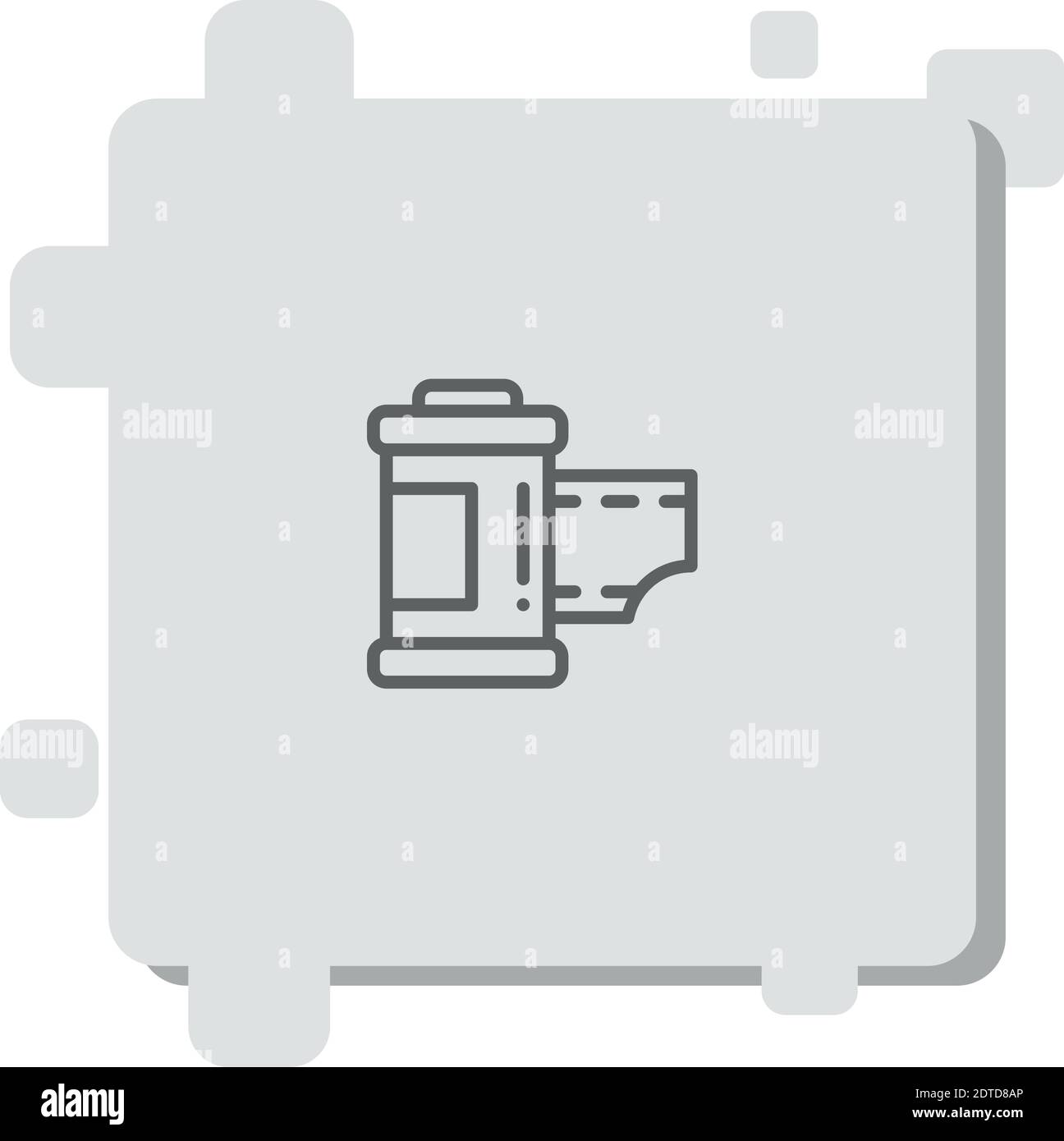 camera roll vector icon modern simple vector illustration Stock Vector ...