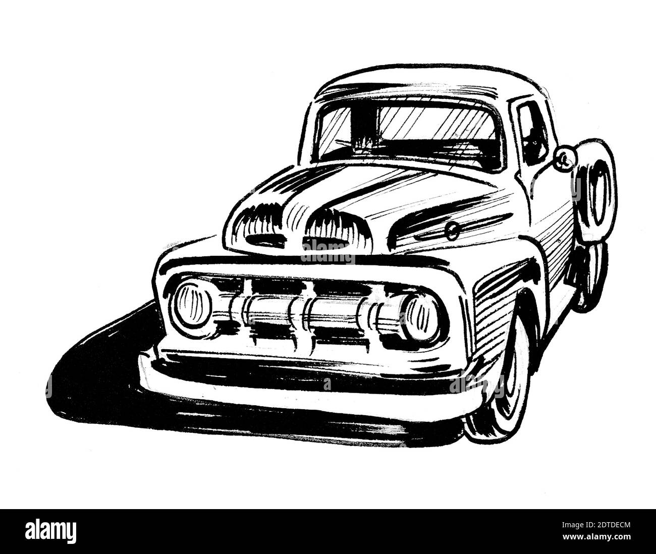 Classic Truck Drawings
