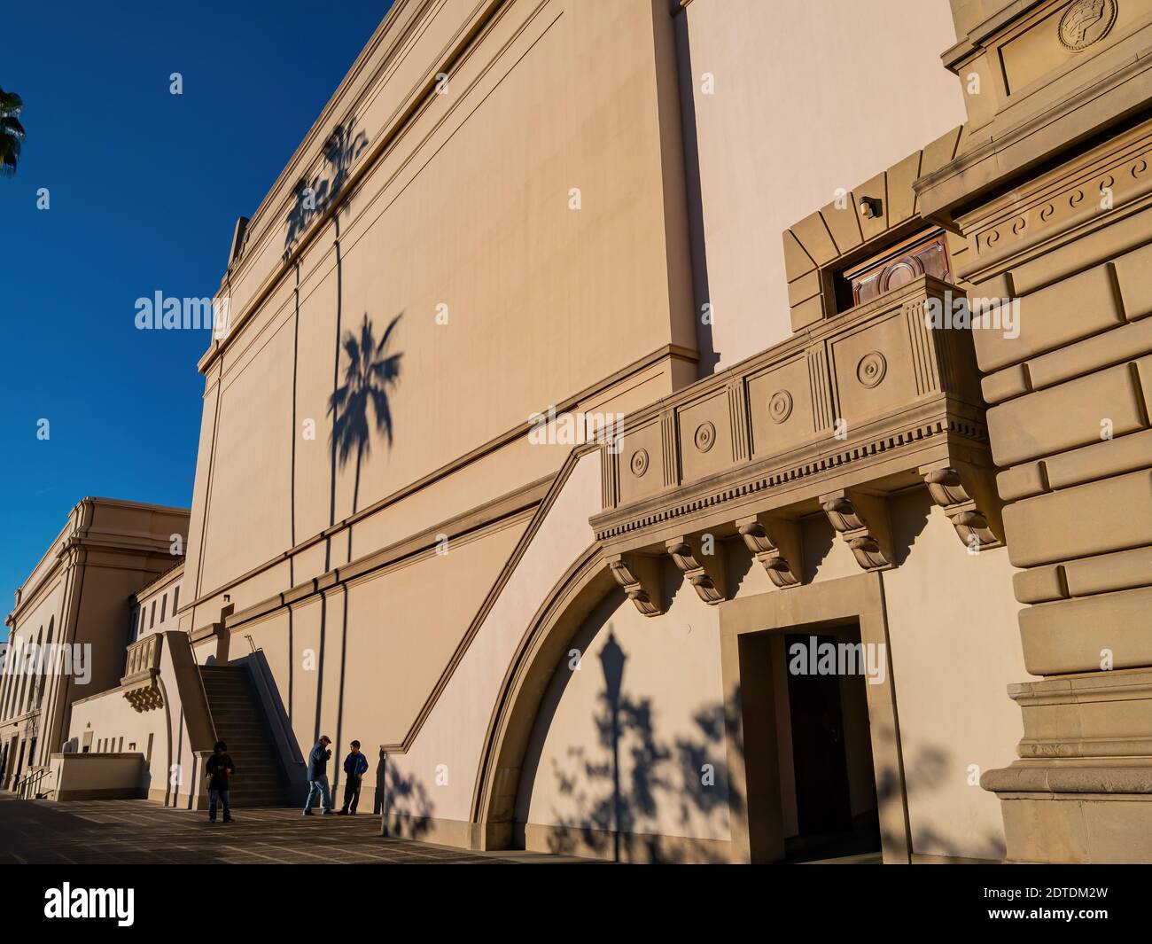Afternoon sunny view of a beauitful building at Pasadena, California ...